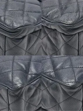 CHANEL | Bags | Chanel Chanel Caviar Skin Matelasse Turn Lock Tote Bag ...